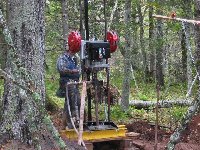 portable well drilling water drill small drill rig man portable drill ...